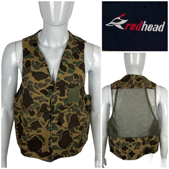 RedHead | Jackets & Coats | Redhead Vest Mens Large Green Camouflage ...